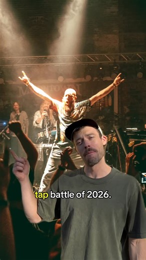 DIZGO on Instagram: "Tap Dancing & Guitar Tapping Battle on NYE with @squeakyfeetmusic 👞 full show on @nugsnet This was the live tap dancing debut of our merch manager extraordinaire @fishwithanf 🎣 couldn’t think of a better way to start the year #tapdance #newyears #livemusic #jamband"