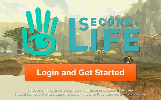 Second Life 第二人生 有史以来最大的由玩家创作的虚拟世界 | 独立游戏宣传片自选集