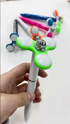 Fidget Spinner Pen with Stress Relief and Focus Features #pen