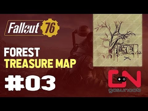 Fallout 76 - Forest Treasure Map #03 Location