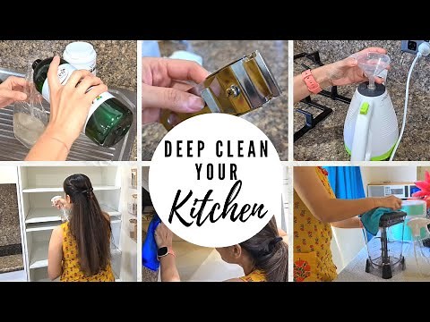 KItchen Deep Cleaning Tips & Hacks | Tips for keeping Kitchen Clean