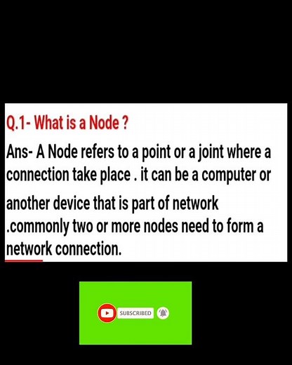 What is Node |Network Node |Computer Networking