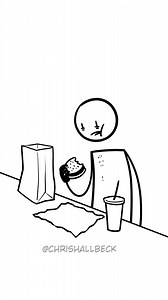 728K views · 10K reactions | Too tired to comment. #animation #funny #cartoon | Chris Hallbeck | Facebook