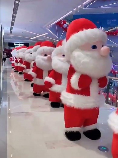 Adult Inflatable Santa Clause Costume for Christmas Entertainments