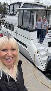 Day 192 Aboard the Iron Marriage on our Great Loop Adventure. We traveled 12 hours back to the Gulf Coast from Cocoa Beach. We normally don’t travel on Thanksgiving weekend so we hadn’t calculated in the extra three hours for traffic. 😩 My husband is Amazing and drove the entire way! Monday was a very busy work day but we did manage to make an early morning trip to get groceries before returning the rental car. On our way back to the Ironman Marriage we met the sweetest couple Kathy & Mike on F