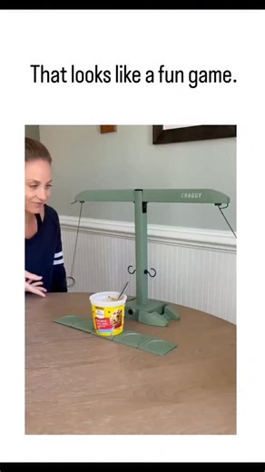 GLOBAL HUB on Instagram: "This instagram post showcases a viral video of the Hooks Ladder game by Craggy Games, where players use elastic hooks on a crane to competitively snag and pull cups across a table, highlighting hilarious near-misses and tugs-of-war that have garnered 2.5 million views. Game mechanics rely on physics-based tension from stretchy lines, turning simple pulls into chaotic fun; a 2023 study in the Journal of Experimental Child Psychology notes such tactile games enhance socia