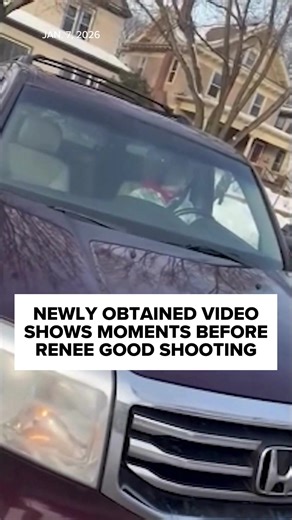 The following may be disturbing to some audiences. Viewer discretion is advised. ABC News has obtained a cellphone video showing the moments leading up to the shooting of Renee Good in her vehicle and through the shots being fired from a different vantage point. The 37-second video, one of several videos circulating of the incident, is believed to have been taken by the ICE agent who fired the shots.