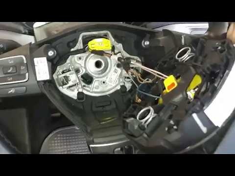 Jetta and passat wiper / turn signal switch/ clock spring / steering wheel air bag replacement