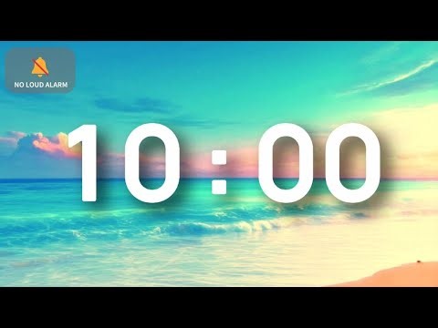 10 Minute Timer | Calm Music for Relaxing, Study & Focus | No Alarm