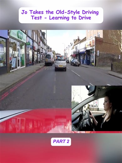 Jo Takes the Classic Driving Test in Learning to Drive