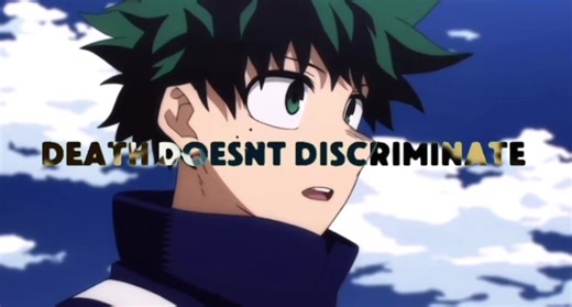 Inverted Text Challenge from My Hero Academia
