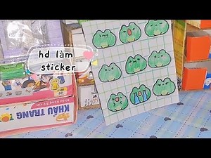 [Hướng dẫn làm sticker💦]siu cutii:33🐱|PTBN Channel💗