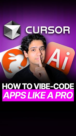 Prajwal Tomar on Instagram: "Comment "CURSOR" to get the full guide on how to vibe-code likea pro using Cursor and CodeRabbit. The real problem with vibe coding? Not the AI tools. It's your sloppy approach. I've shipped 45+ MVPs. Used Cursor. Used no-code stacks. Vague vibes always fail. Chaos every time. Like driving blind. No map. You crash. Need a plan first. Most people type this: "Build me a landing page." AI goes nuts. Total mess. I tried it last week. Asked ChatGPT for a PRD. On a task tr