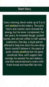 plod # Expand Your English Vocabulary