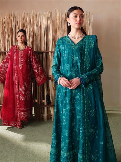 𝐄𝐢𝐝 𝐋𝐚𝐰𝐧'𝟐𝟔 𝐏𝐫𝐞-𝐁𝐨𝐨𝐤𝐢𝐧𝐠 𝐢𝐬 𝐋𝐈𝐕𝐄 𝐍𝐎𝐖! 𝐋𝐚𝐮𝐧𝐜𝐡𝐢𝐧𝐠 𝐃𝐚𝐭𝐞: Monday | 16th February, 2026 𝐄𝐢𝐝 𝐋𝐚𝐰𝐧'𝟐𝟔 - UNSTITCHED / STITCHED Code: EL26-D04 & EL26-D05 Unstitched Price: PKR 16,950/- Stitched Price: PKR 26,950/- Note: Accessories featured are exclusive to the stitched option, and actual colors may slightly vary. Shop Online: For Pakistan: https://baroque.pk/ For International: https://baroque.com.pk/