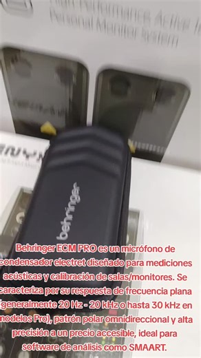 Facebook: Miguel Lagardera | El Behringer ECM8000 (y su variante ECM PRO) es un micrófono de condensador electret diseñado para mediciones acústicas y calibración de... | Instagram