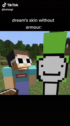 Dream Minecraft Skin: Netherite Upgrade and Showcase