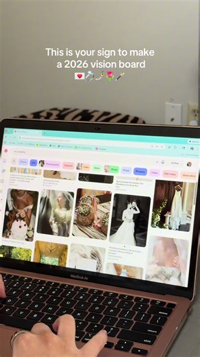 This was my first time ever making a vision board and I truly couldn’t think of a better year to start. My business has been so incredibly good to me this year, and I really challenged myself to find things that resonated with how I wanted to move forward in 2026. I really enjoyed finding words and phrases, like “the art of storytelling”, “connection”, and particularly “she would be proud.” I want to continue creating with intention, capturing moments that matter, and telling stories that are re