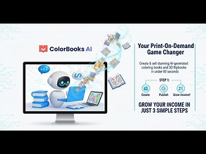 Color Book AI Your Print-On-Demand Game Change