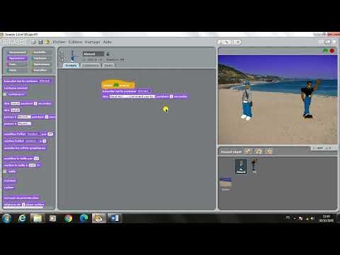 Création d'un dialogue avec scratch