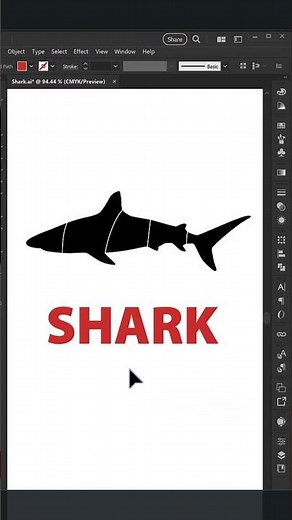 Design vector text in any shape with Adobe illustrator. #designtutorials