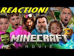 A MINECRAFT MOVIE (2025) REACTION! Jack Black | Jason Momoa Post Credits Full Review Chicken Jockey