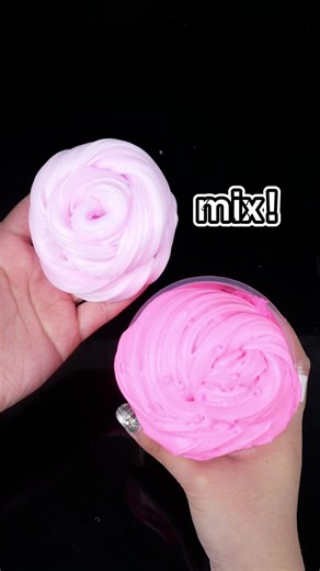 slymuslime on Instagram: "#slimemixing #slime #putty #fluffy #puff #pink"