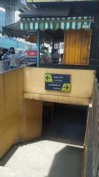 Edappally Junction Underpass walkway. #shorts