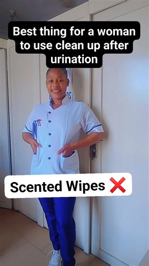Best thing for a woman to use clean up after urination #viralreels #viralvideoシ #trendingreel | Nurse Mfon