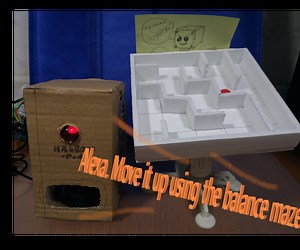 Control the Balance Maze With Alexa