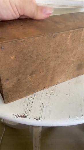 Vintage Primitive Wood Box, Rustic Wooden Box Setting Shelf, Wood Storage, Decorative Antique Box, Farmhouse Home Decor, Vintage Home Decor - Etsy