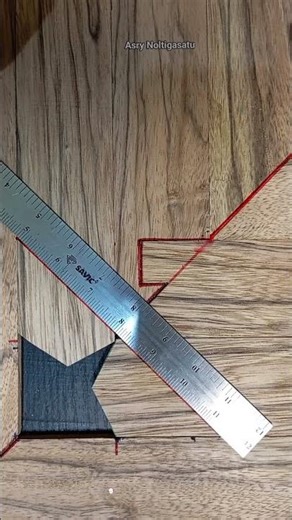 Simple Tool for Perfect Corner #woodworking ##woodscraft