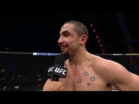 UFC 254: Robert Whittaker Octagon Interview
