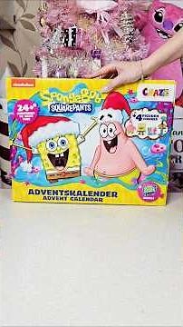 Opening CRAZE SpongeBob SquarePants Christmas Advent Calendar
