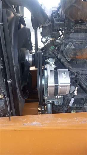 ac compressor jam and alternator bolt broken