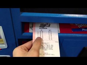 Purchasing a Mega Millions & 2x2 ticket at Fry's Lottery Vend-o-ticket Machine!