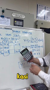 7.6K reactions · 1K shares | Double interpolation - may natutunan nanaman si cadet #marineengineering #SEAMAN #interpolation @highlight | Delton Tingson | Facebook