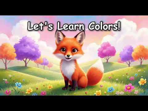 Learn Colors With Animals | Fun Educational Video for Kids