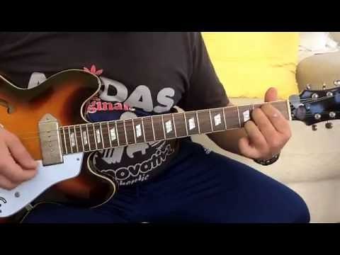 The Pretenders-Back On the Chain Gang-Electric Guitar Lesson.