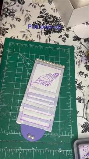 Creative Scrapbooking Ideas: Pull Pop-Up Tutorial for Fantasy Mermaid Junk Journal