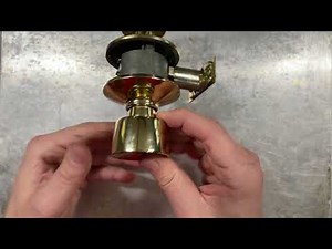 Fast And Easy Doorknob Lock Cylinder Removal