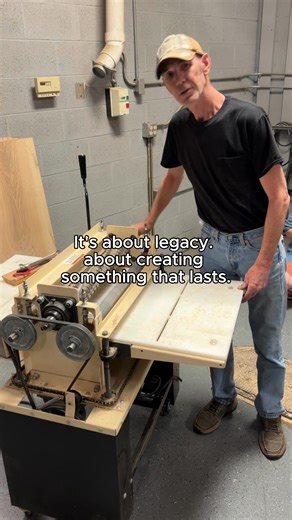 More than a craft. It’s a calling. That’s why we build. #Woodmaster #WoodworkingTools #WoodshopLife #MadeInUSA | Woodmaster Tools