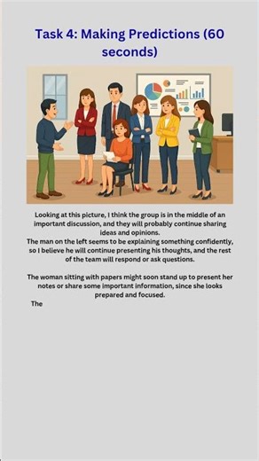 CELPIP Task 4 Sample 🎤 | Making Predictions | Band 11 Answer