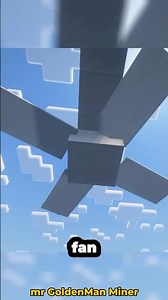 Working Ceiling Fan in MINECRAFT #minecraft #minecrafttutorial