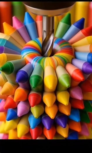 Creating a Rainbow Vortex with a Drill! 🌀🌈