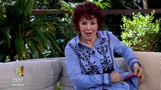 'I have to have them': British comedian Ruby Wax whips out red underwear on live TV