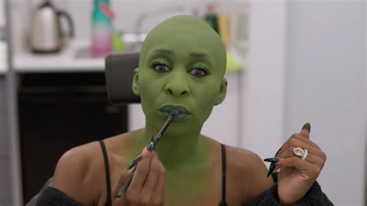 How Cynthia Erivo helped develop Elphaba's more 'empowered' hair and makeup look in 'Wicked: For Good' (exclusive video)