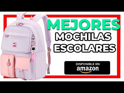 🎒 Las 5 MEJORES MOCHILAS ESCOLARES BUENAS BONITAS y BARATAS de Amazon del 2025✅