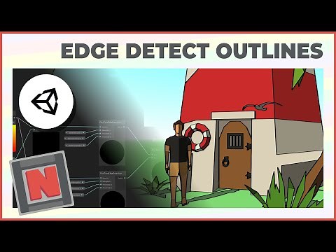 Toon Outlines in Unity URP, Shader Graph Using Sobel Edge Detection! ✔️ 2020.3 | Game Dev Tutorial