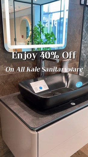 897 reactions · 96 shares | Enjoy 40% OFF on all Kale Sanitaryware!...